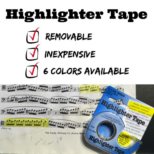 Highlighter Tape – My New Favorite Office Supply – teachbassoon.com